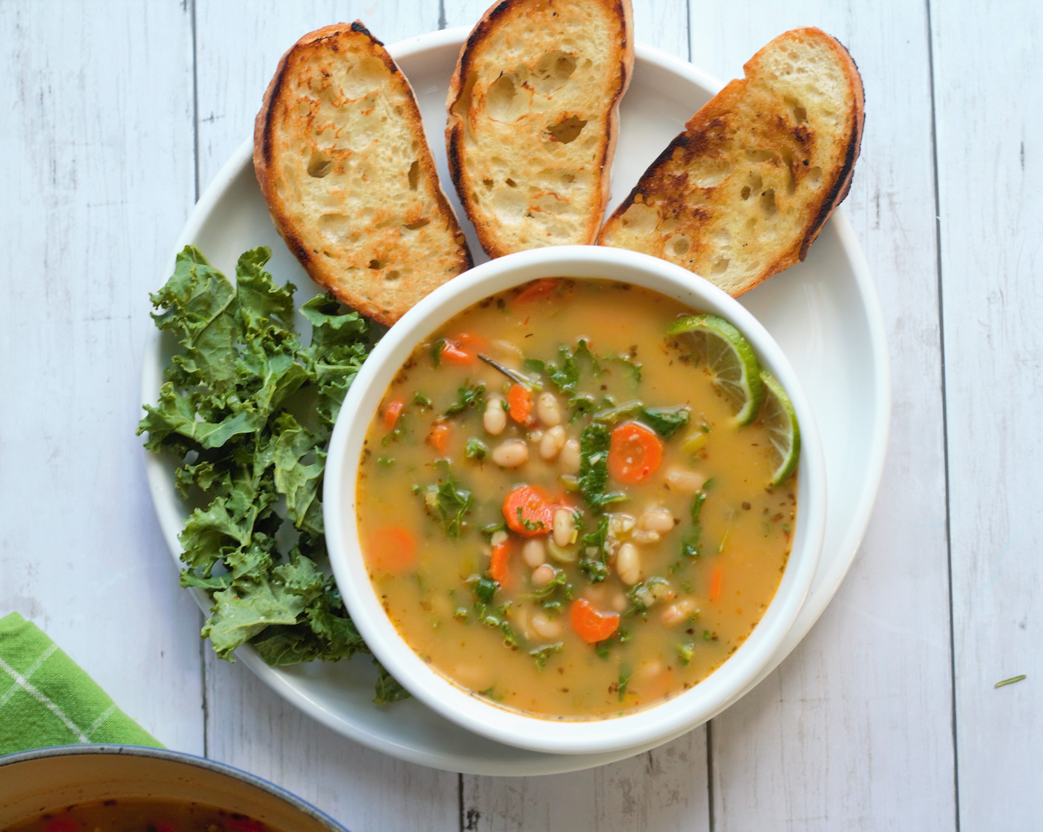 Tuscan White Bean and Kale Soup – Tikkas To Tapas Italian
