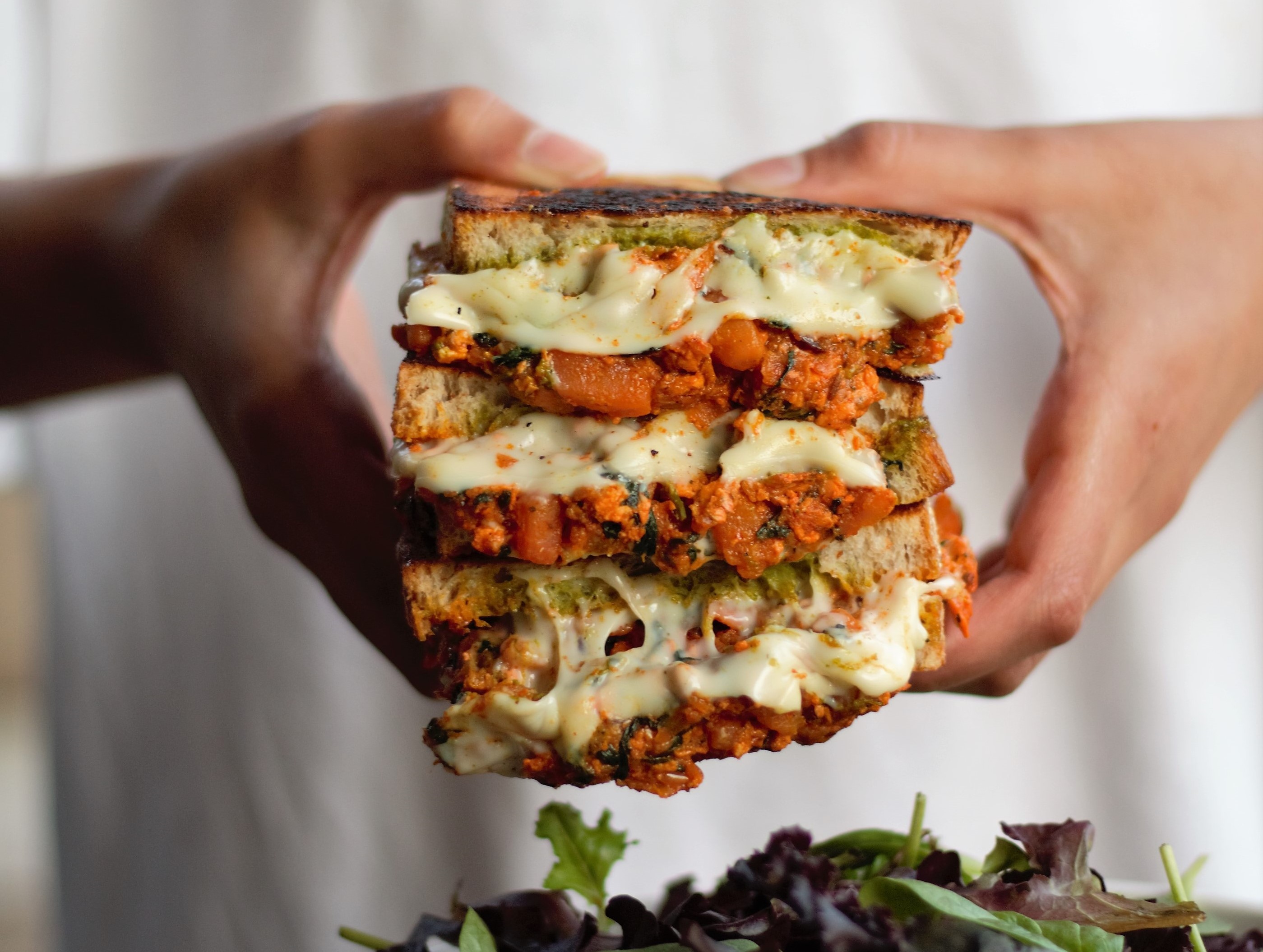 Tandoori Paneer Grilled Cheese – Tikkas To Tapas