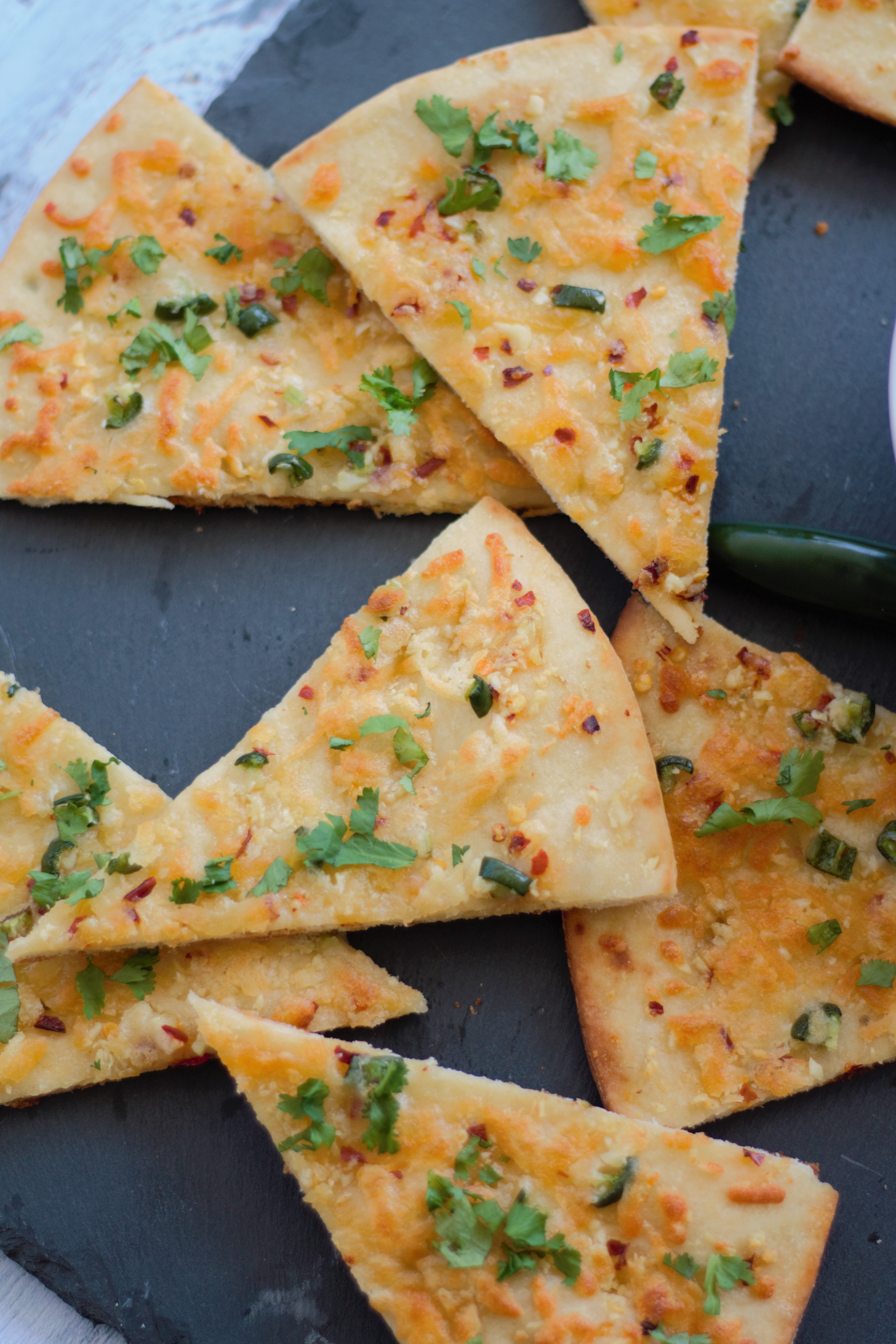 Chili-Garlic Cheese Naan Bites – Tikkas To Tapas Fusion